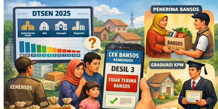 Kenapa Nama Sudah Masuk Desil DTSEN Tapi Bansos Tidak Cair? Ini ...