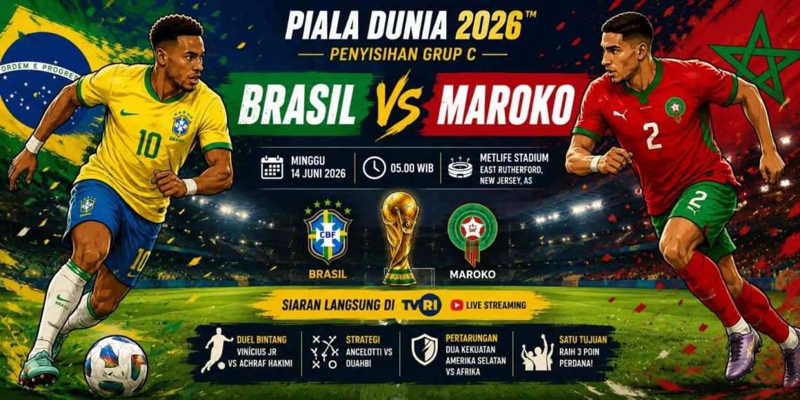 Prediksi Skor Brasil vs Maroko: Selecao Diunggulkan, Maroko Siap Bikin ...